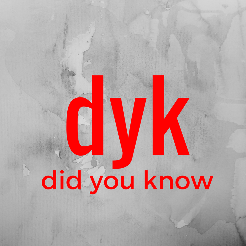 did you know - photo fact #8016 – Products & Services by i/o Trak